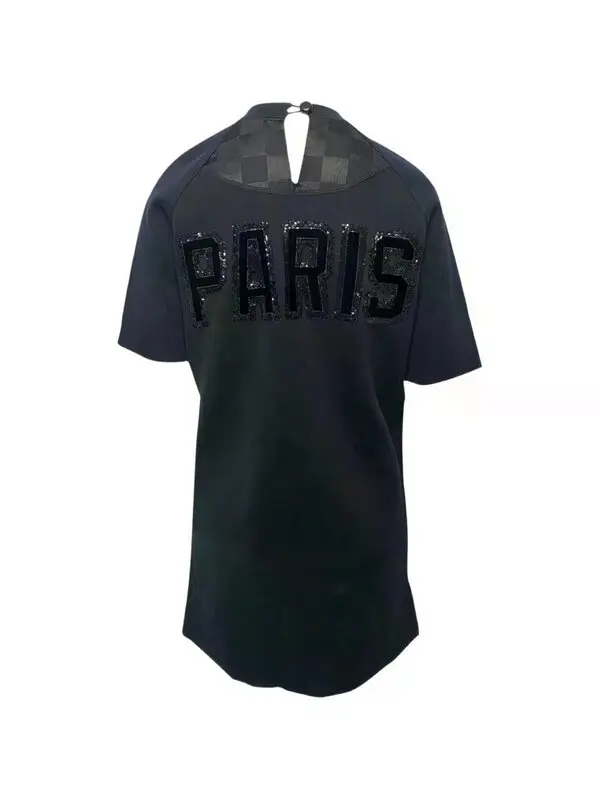 LOUIS VUITTON Paris Embellished Dress