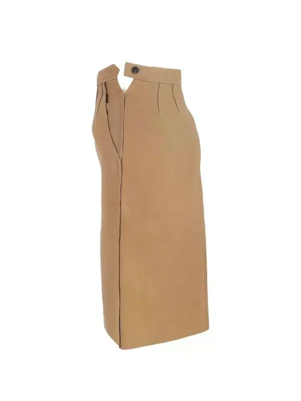 Prada Wool Knee-length Pencil Skirt