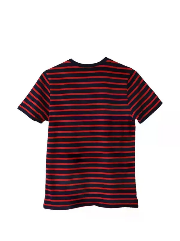 A.p.c. Striped Crew-neck T-shirt - Blue