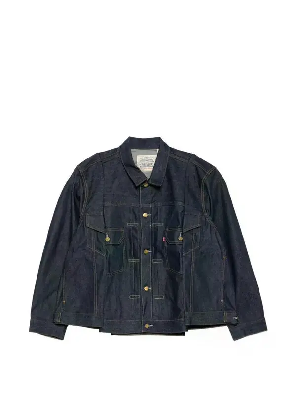 Sacai X Levis Cotton Denim Jacket