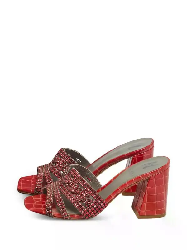 GINA Rodeo Mules With Crystal Embellishments