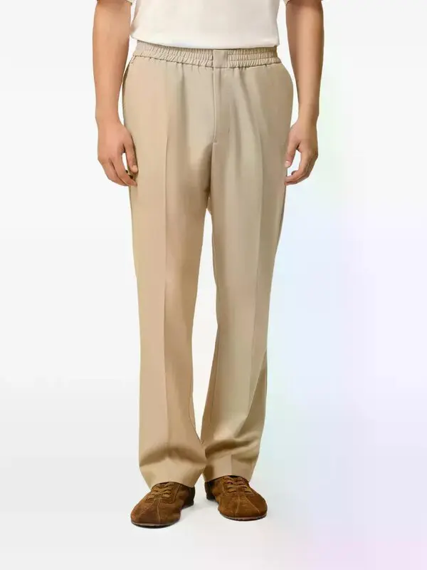 AMI Paris Wool Elasticated Waist Trousers