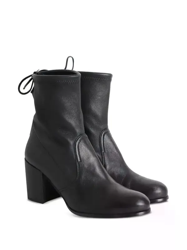 STUART WEITZMAN Leather Boots With Tie Fastening