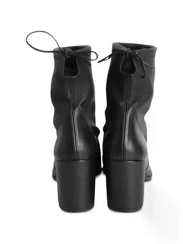 STUART WEITZMAN Leather Boots With Tie Fastening