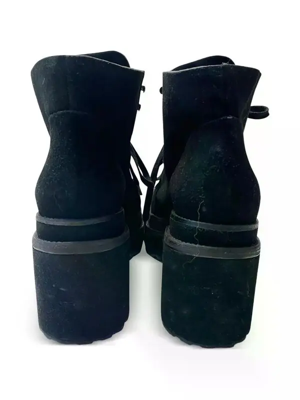 Cult Gaia Lace-up Platform Ankle Boots