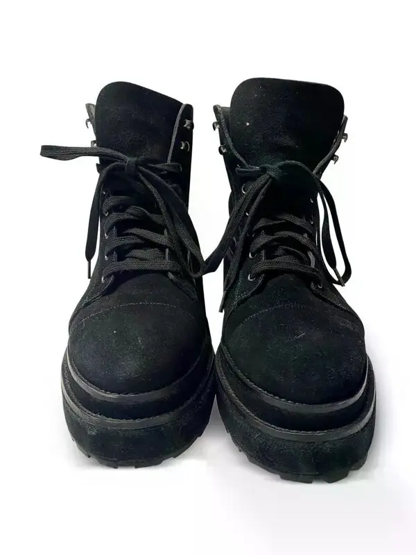 Cult Gaia Lace-up Platform Ankle Boots