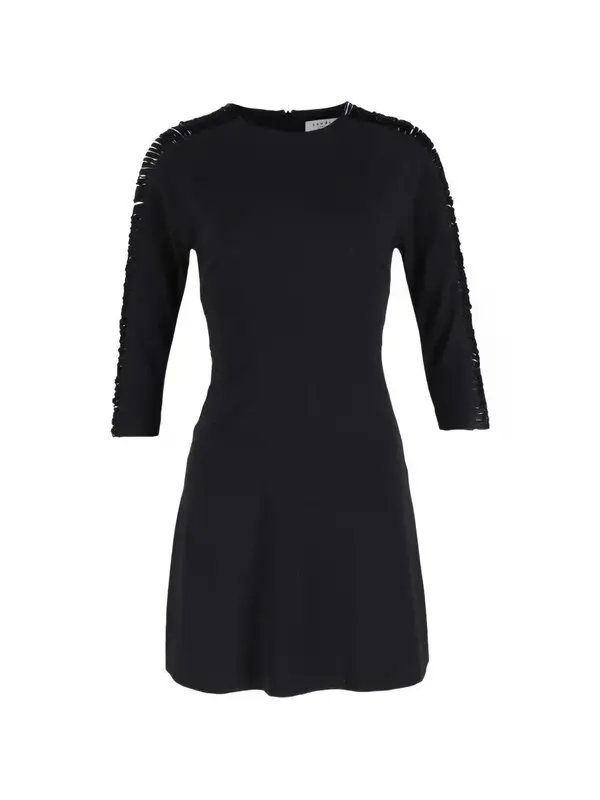 Sandro Fringed Mini Dress