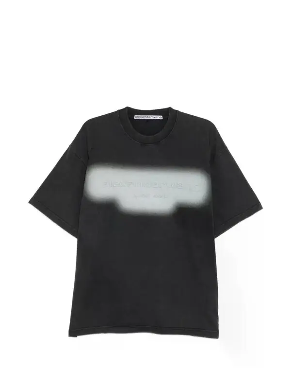 Alexander Wang Logo-embossed T-shirt