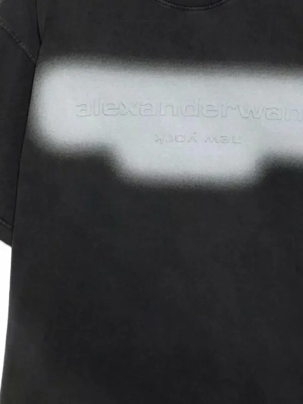 Alexander Wang Logo-embossed T-shirt