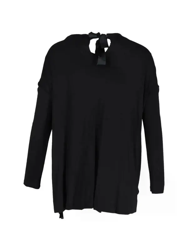 Miu Miu Long-sleeve Ruffled Blouse