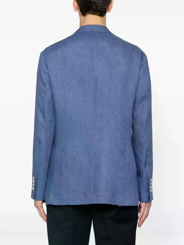 Brunello Cucinelli Single-breasted Blazer - Blue