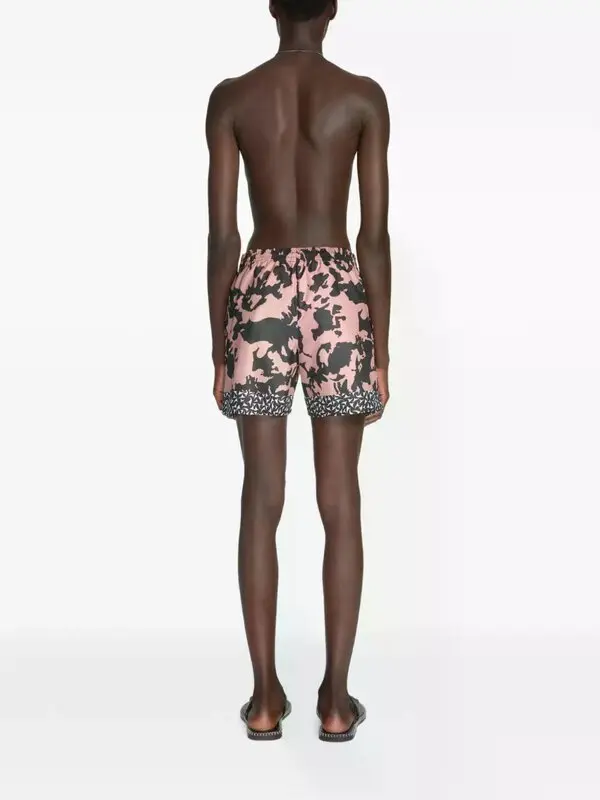 Dries Van Noten Printed Swim Shorts