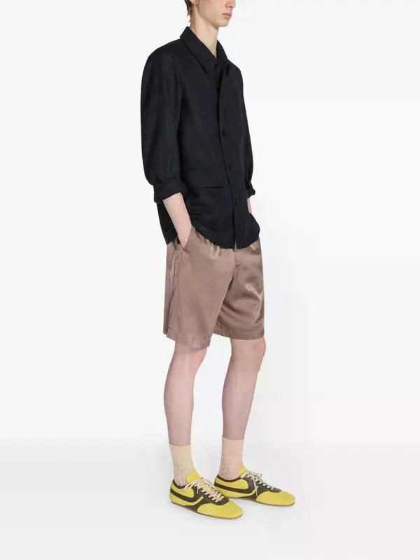 Dries Van Noten Pinstripe Workwear Overshirt