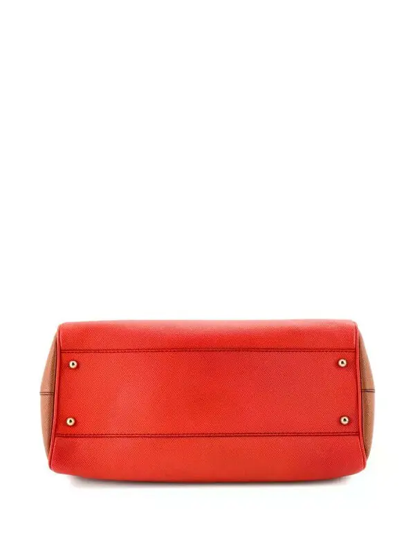 Dolce & Gabbana Miss Sicily Leather Satchel