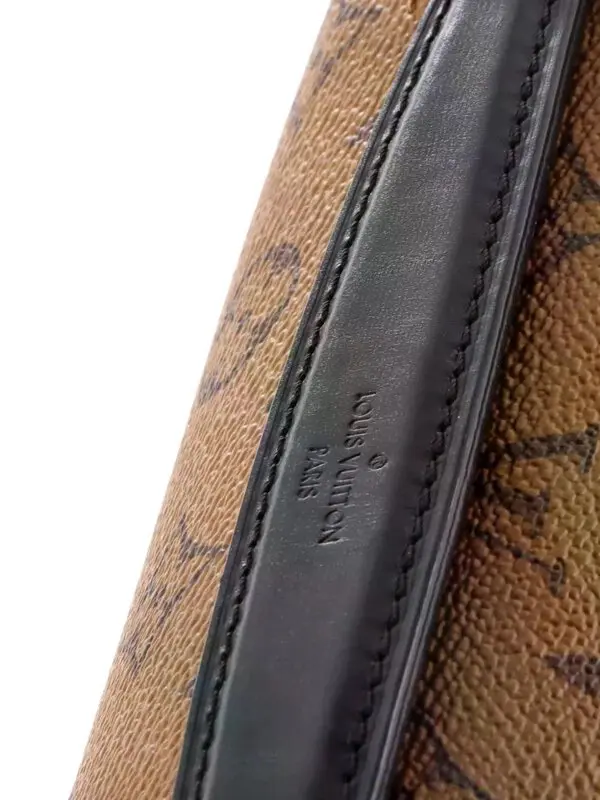 LOUIS VUITTON Pochette Metis Reverse Monogram Canvas Crossbody Bag - Brown