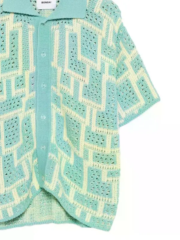BONSAI Geometric Oversized Shirt