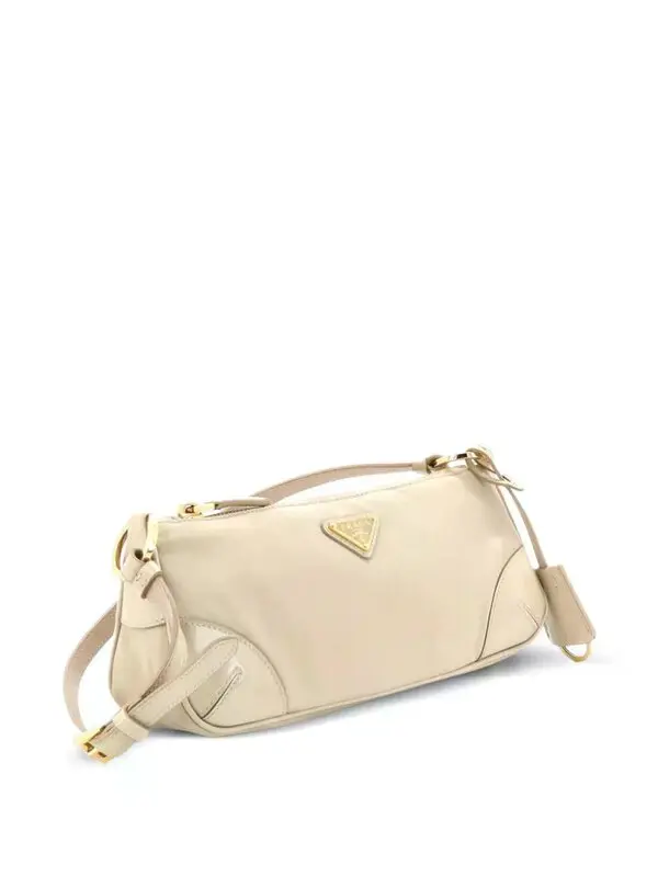 Prada Re-edition 2002 Re-nylon And Leather Shoulder Bag - Neutrals