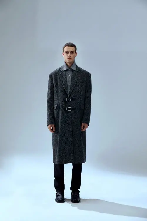 PCFG Wool And Cashmere Blend Overcoat