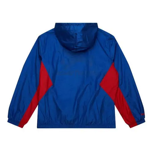 Mitchell & Ness Denver Nuggets Playmaker Full-zip Hooded Windbreaker Jacket