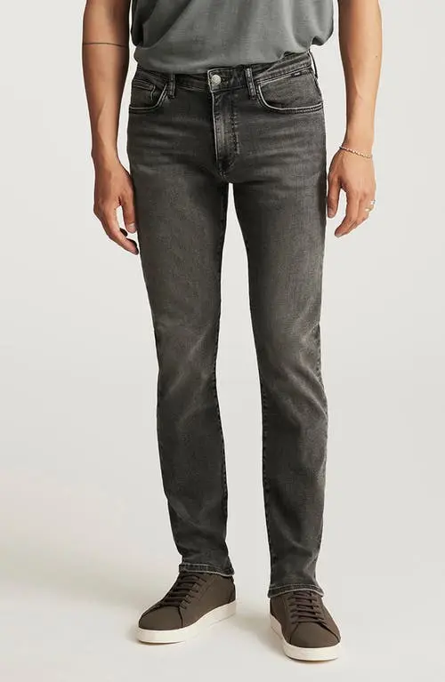 MAVI Jake Slim Fit Jeans - Mid Smoke Supermove