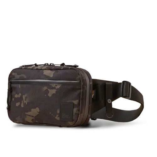 THE BROWN BUFFALO Concealsling Backpack - Black-multicam