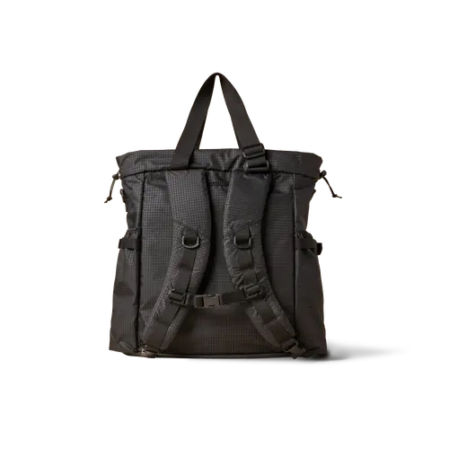 THE BROWN BUFFALO Conceal Tote Bag - Black-grid