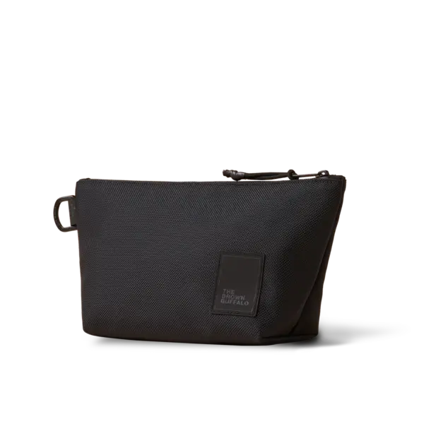 THE BROWN BUFFALO Dopp Kit Bag - Balistic-black