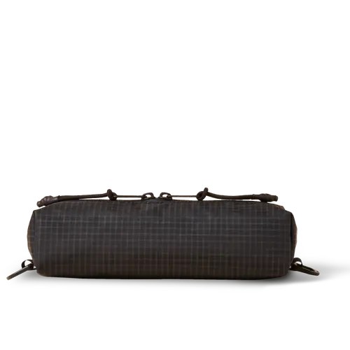 THE BROWN BUFFALO Porterpen Pouch Bag - Black-grid