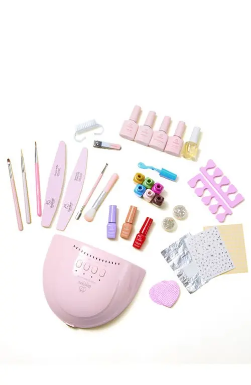 BEETLES 25 Colors 51 Pcs Gel Nail Manicure Studio Kit With Uv Light
