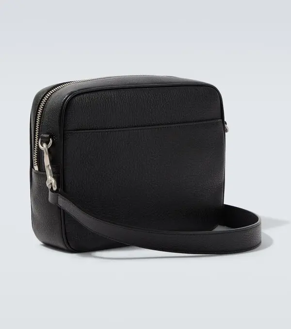 Saint Laurent Small Leather Shoulder Bag - Black