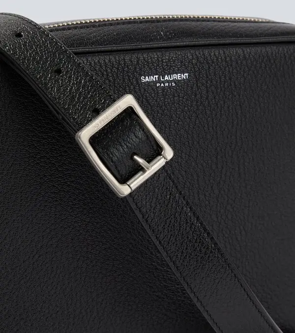 Saint Laurent Small Leather Shoulder Bag - Black