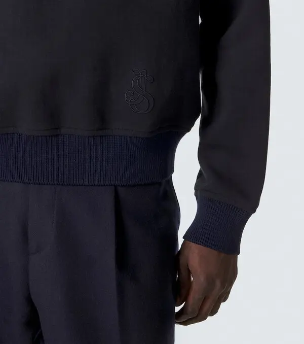 JIL SANDER Cotton Half-zip Sweatshirt