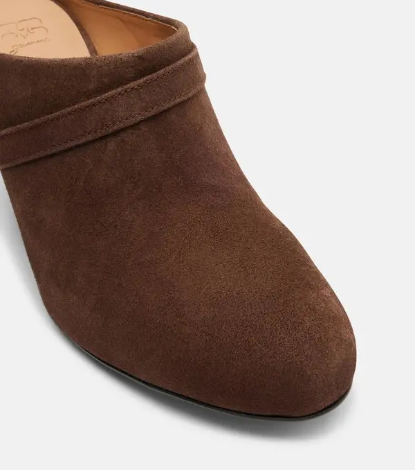 GANNI Wedge Ankle Boots - Brown