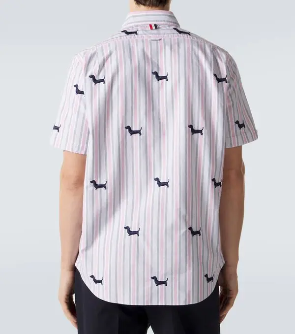 Thom Browne Striped Cotton Shirt