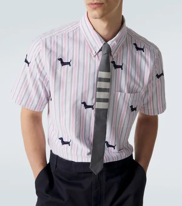 Thom Browne Striped Cotton Shirt