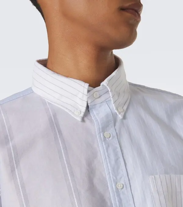 Thom Browne Striped Cotton Shirt - Multicoloured
