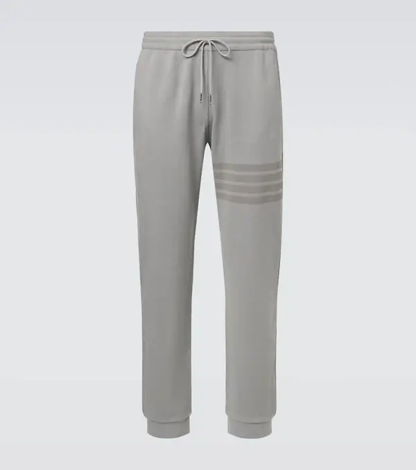 Thom Browne 4-bar Cotton Sweatpants