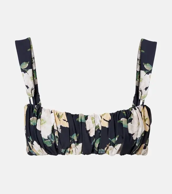 MONTCE Victoria Liz Floral Bikini Top - Multicoloured