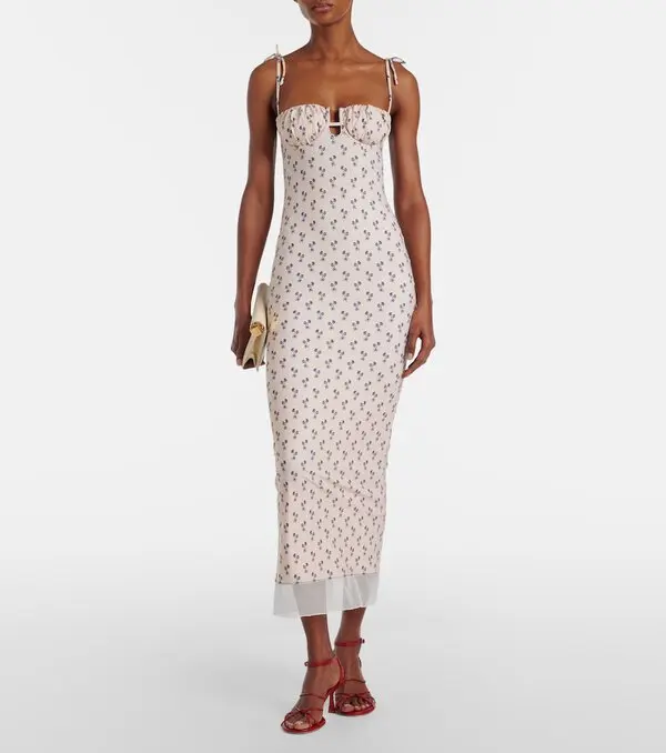 MONTCE Cynthia Floral Midi Dress