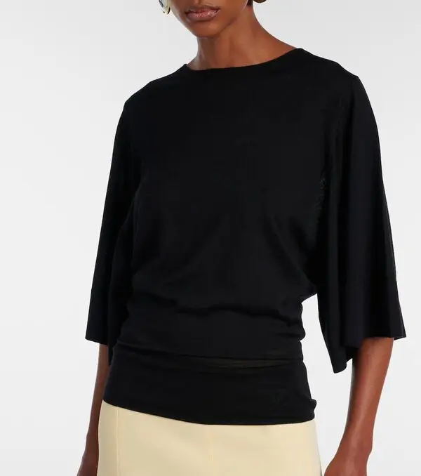 Jacquemus Mananco Wool And Silk Sweater