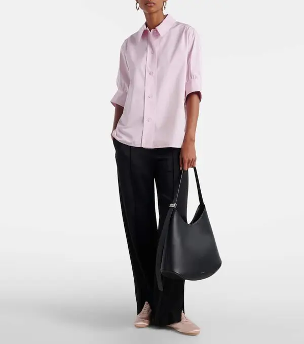 JIL SANDER Cotton Button-front Shirt