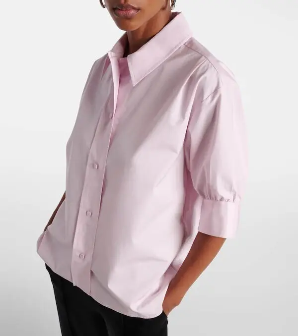 JIL SANDER Cotton Button-front Shirt