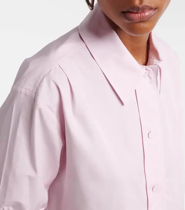 JIL SANDER Cotton Button-front Shirt
