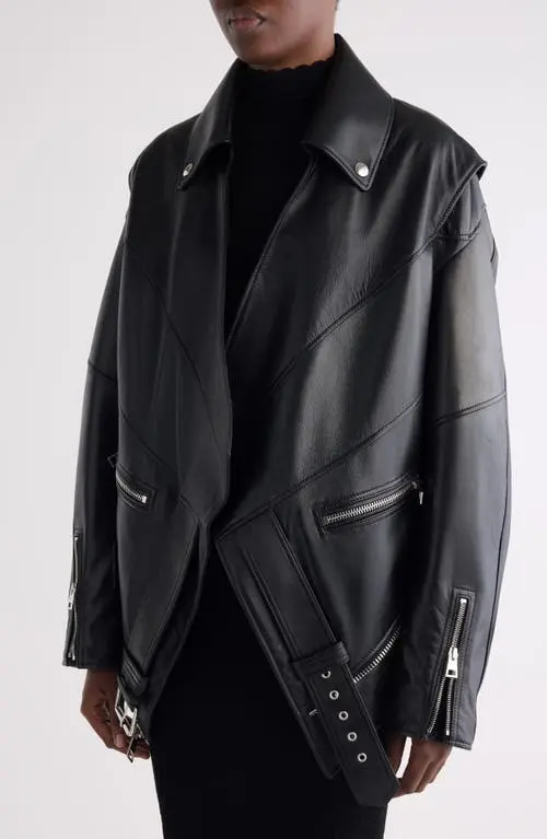 Givenchy Upside-down Leather Jacket