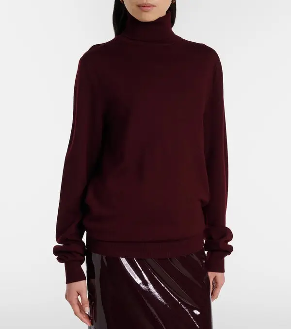 THE FRANKIE SHOP Eve Wool Turtleneck Sweater