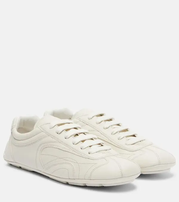 Prada Re-edition 2005 Leather Sneakers - White