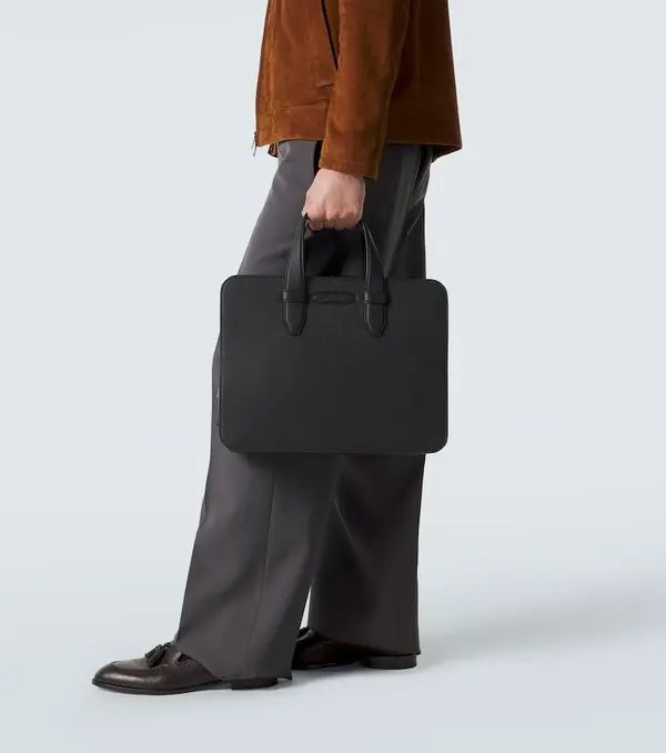 Brioni Leather Briefcase