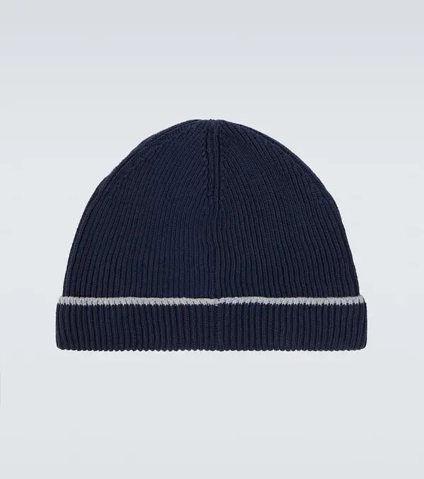 Brunello Cucinelli Ribbed-knit Cotton Beanie