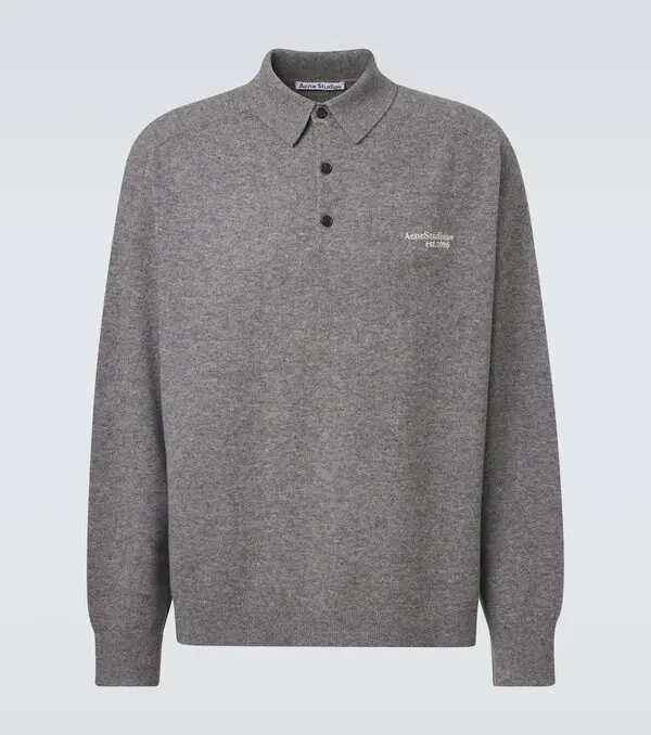 Acne Studios Wool Polo Sweater