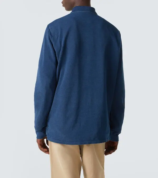 Polo Ralph Lauren Cotton Mesh Polo Shirt - Blue